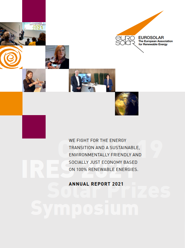 Annual Report - EUROSOLAR | The European Association for Renewable Energy